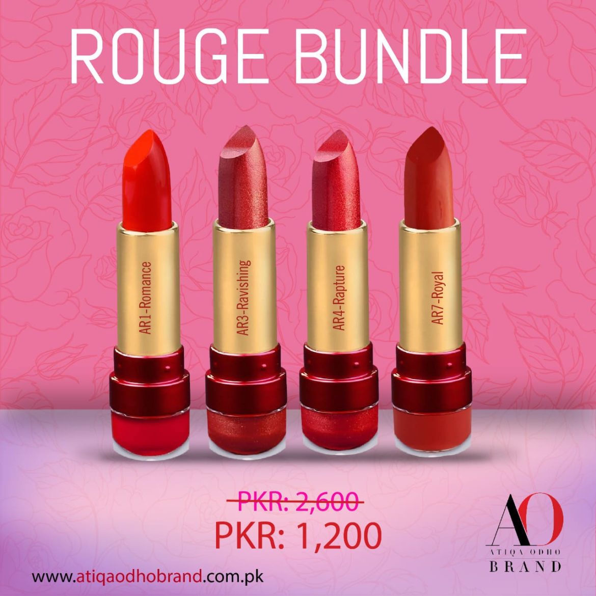 Rouge Bundle - Atiqa Odho Brand